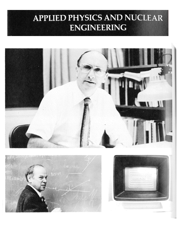 1979 Yearbook | Applied Physics and Applied Mathematics