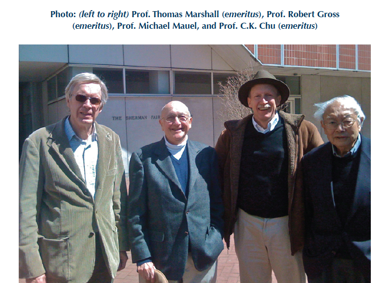 Visit from Robert Gross, Professor Emeritus | Applied Physics and ...